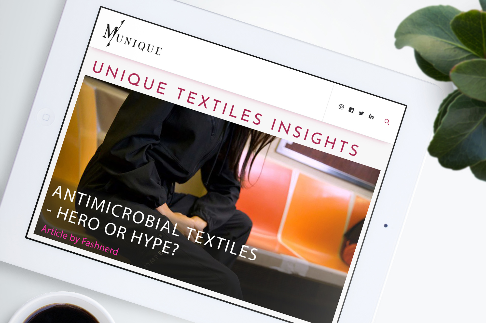 Antimicrobial Textiles, Hero or Hype - Munique - Unique Textiles Insights