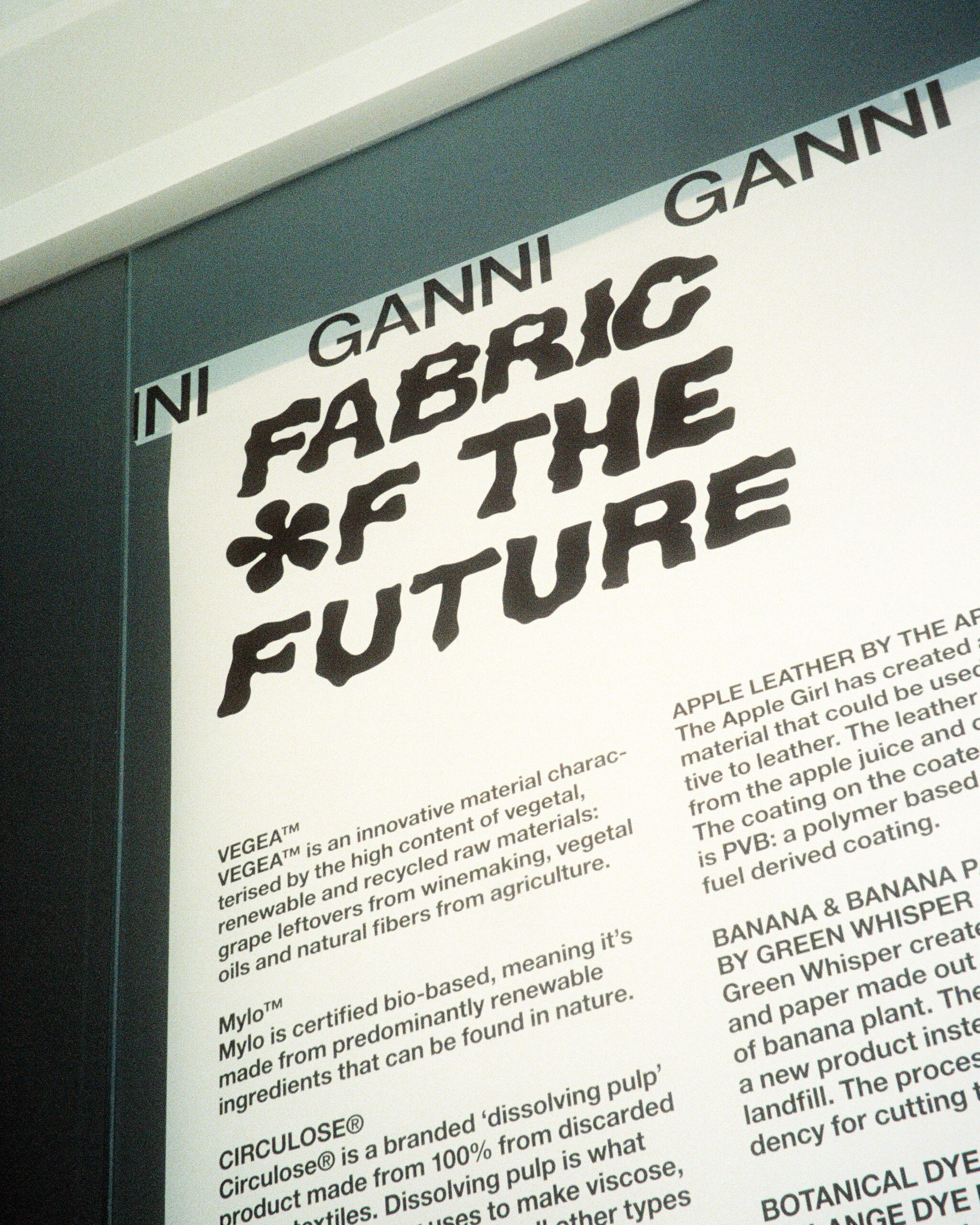 GANNI – Fashion made from next-gen materials - Munique - Unique ...